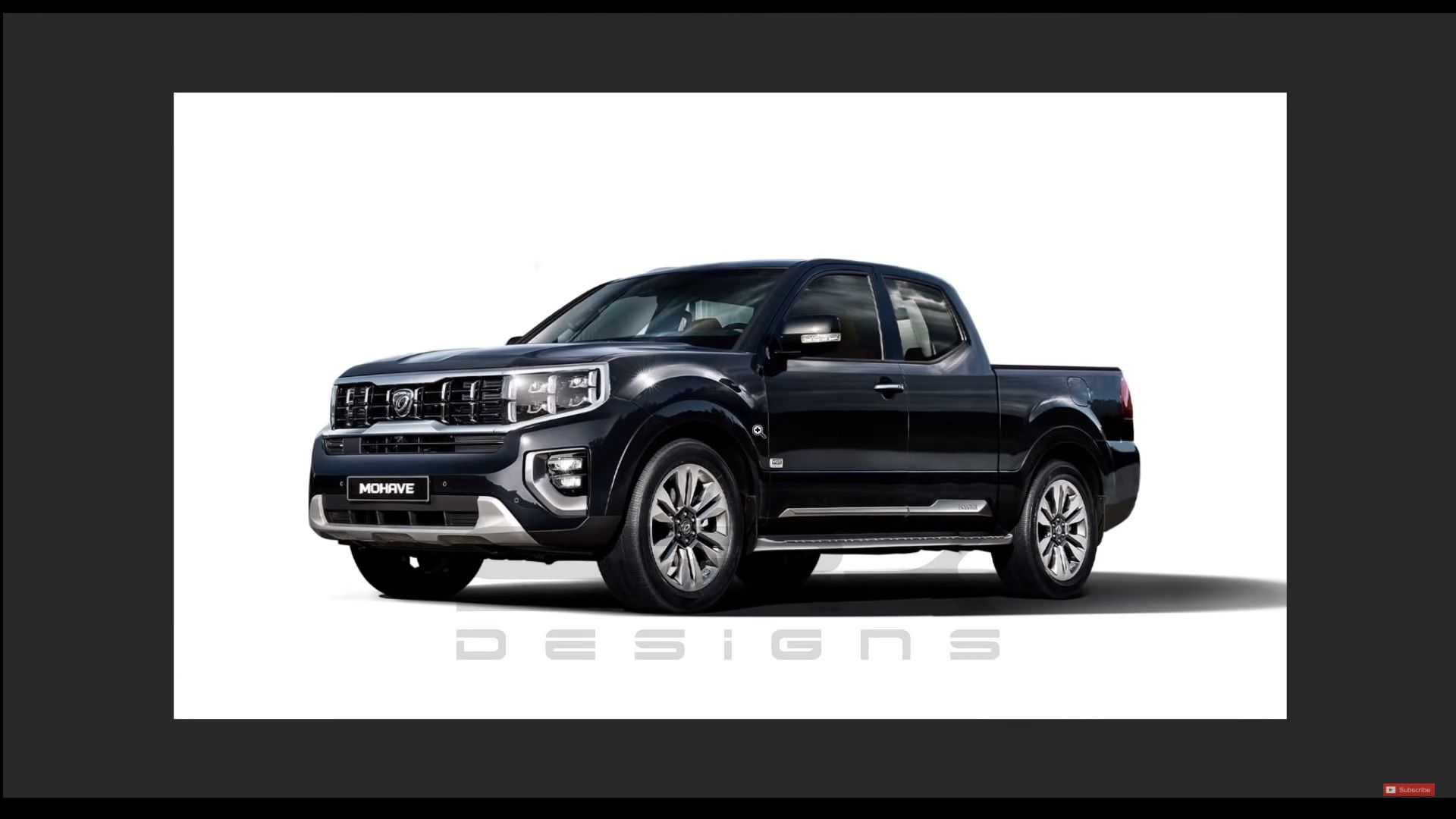 Here’s What A Kia Mohave-Based Pickup Truck Would Look Like