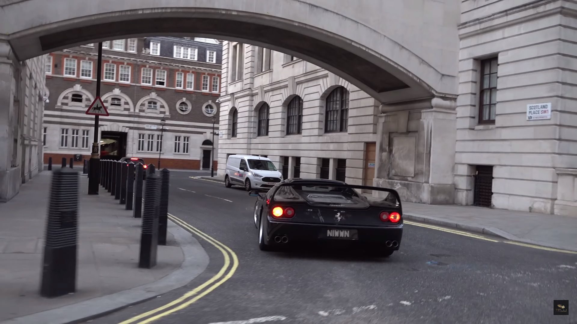 This Factory Black Ferrari F50 With Straight Pipes Sounds Heavenly On ...