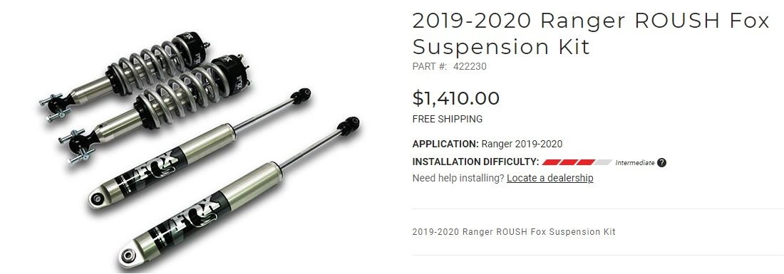 This New Suspension Lift Kit Is Exactly What Your 2019-2020 Ford Ranger ...