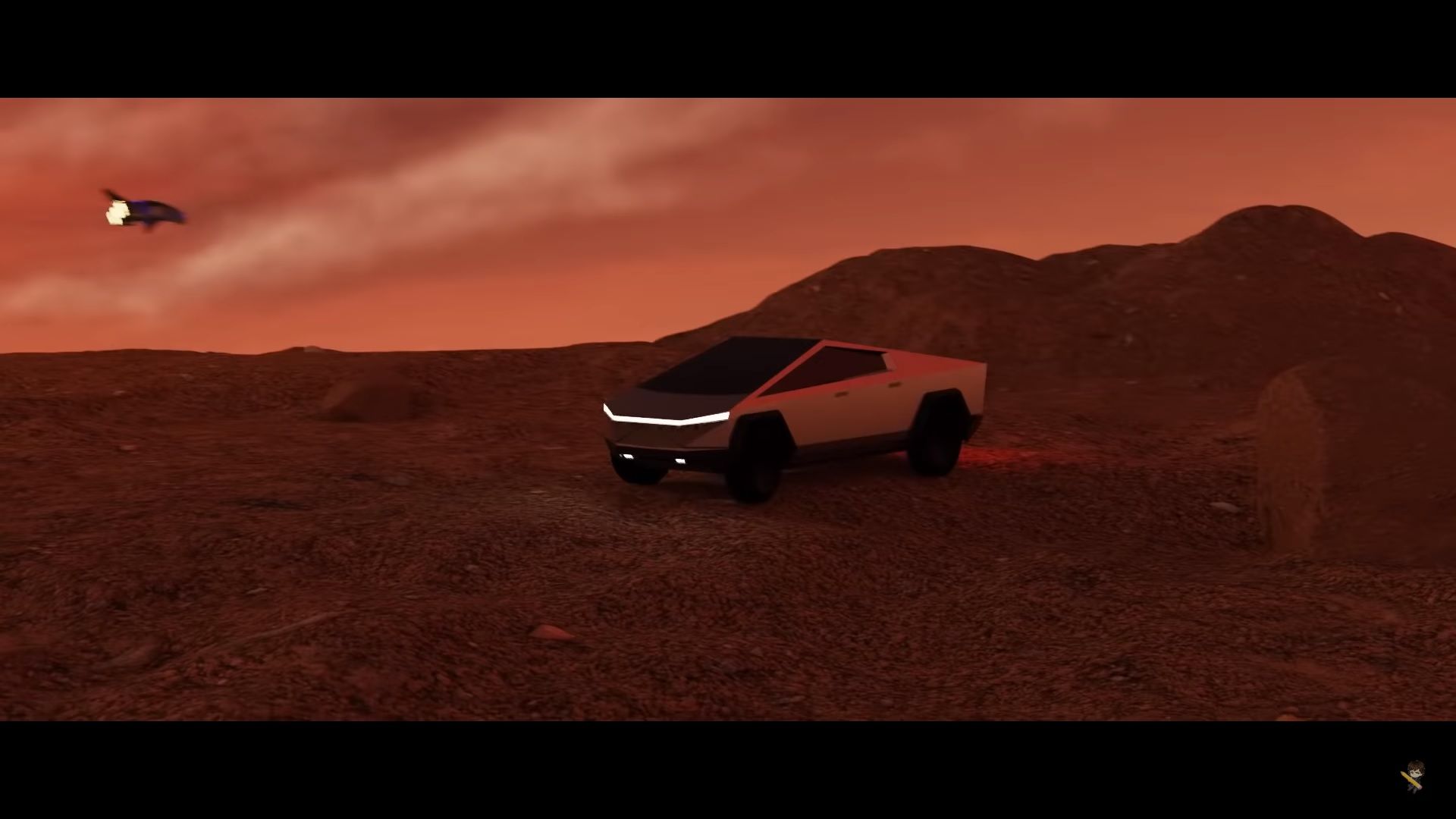 Watch the Tesla Cybertruck Cruise Around Mars in This Fan-Made Video