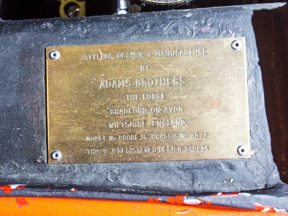 Car for Sale: Super Rare 1 Of 3 1969 M505 Adams Brothers Probe 16