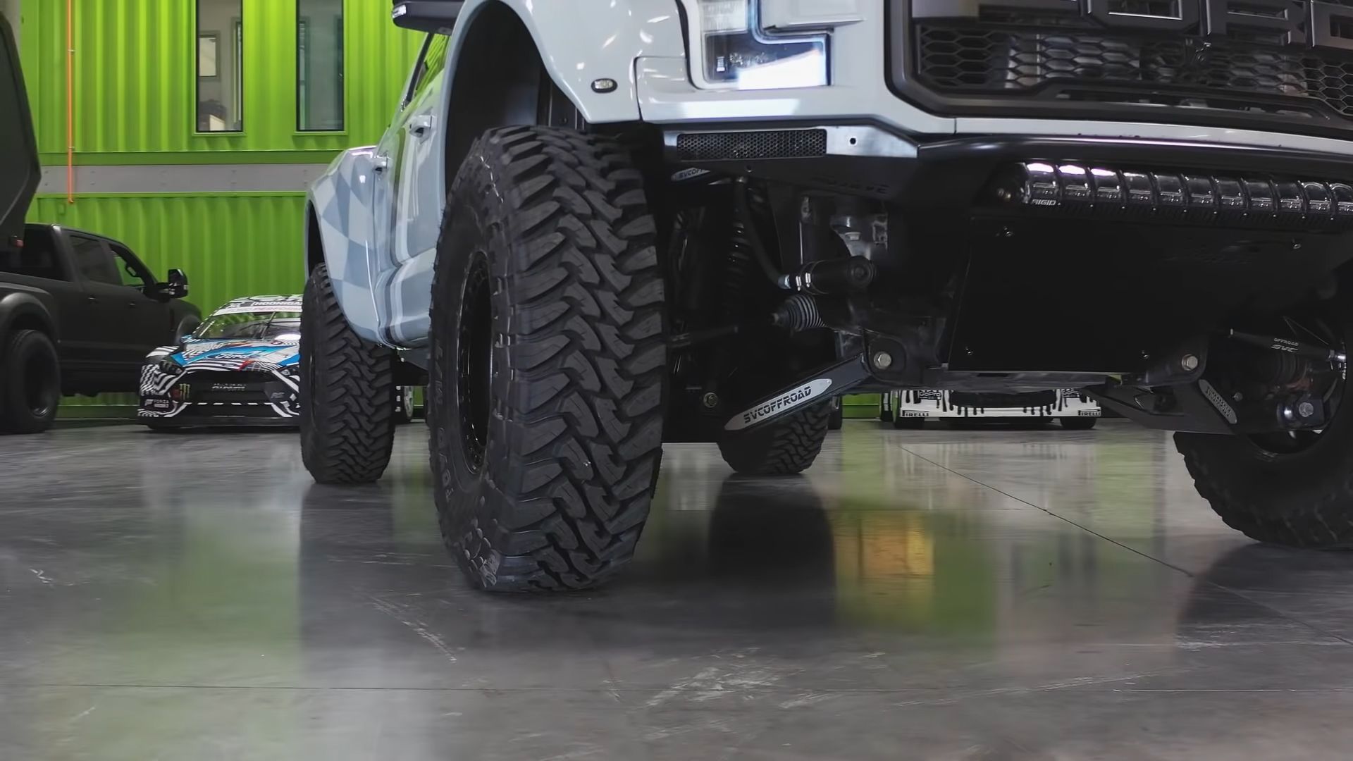 The Lights on Ken Block’s SVC F-150 Raptor Will Turn Your Retinas Into ...