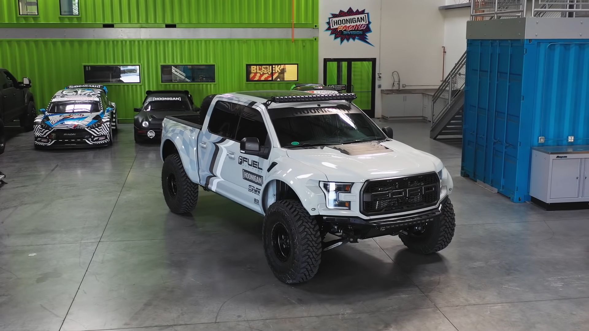 The Lights on Ken Block’s SVC F-150 Raptor Will Turn Your Retinas Into ...