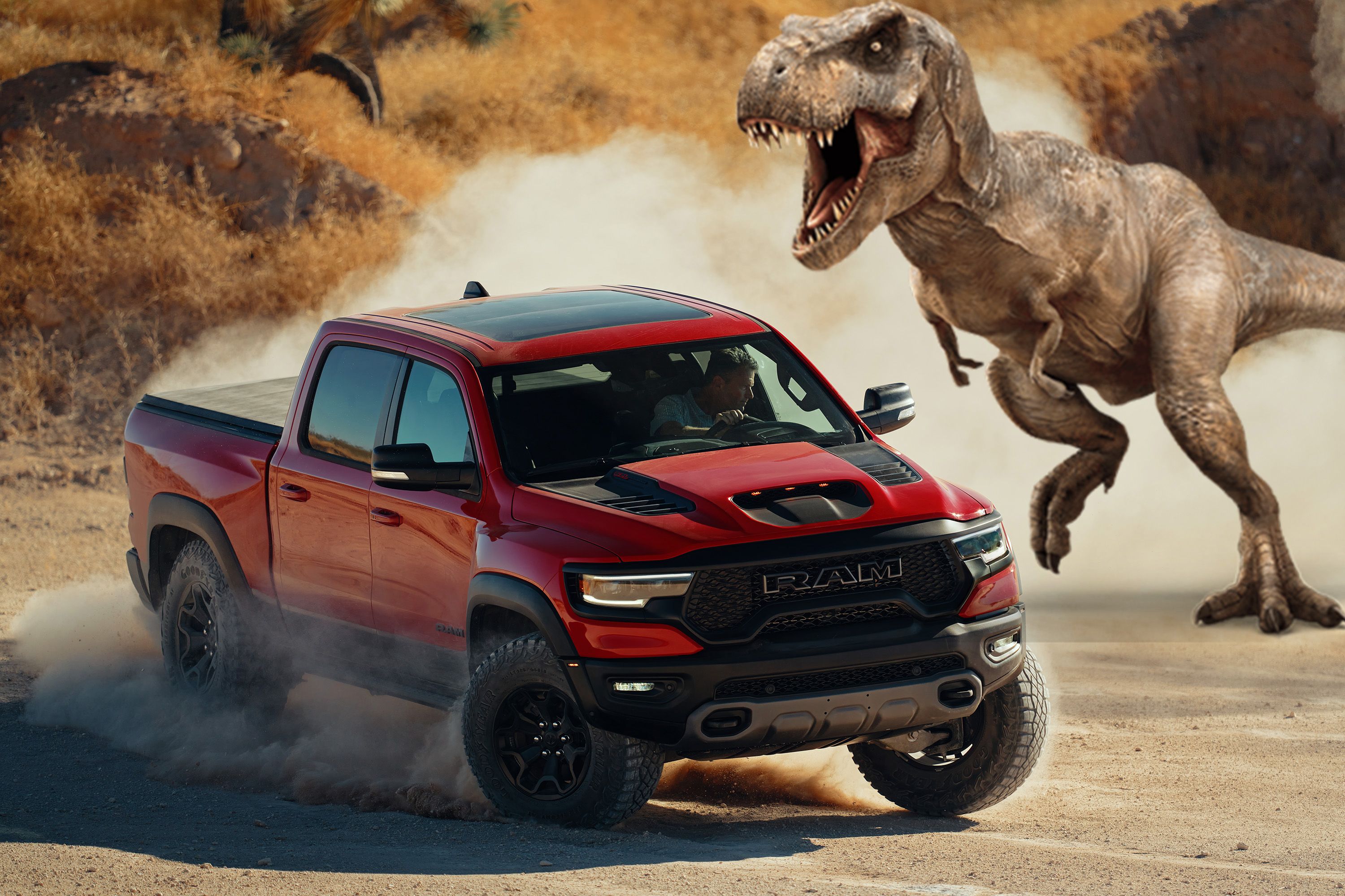 The Ram 1500 TRX Might Be Associated With the T-Rex Dinosaur, But That ...