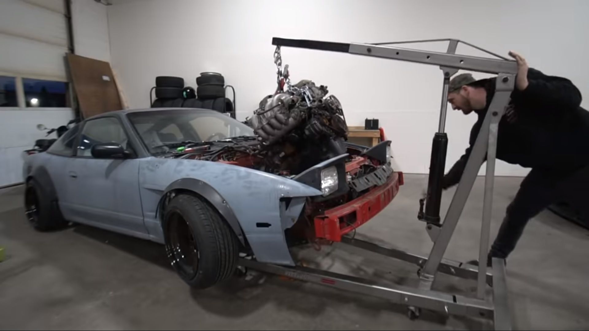 Watch How a RWD Honda Civic Drift Car Comes to Life in Just 10 Minutes