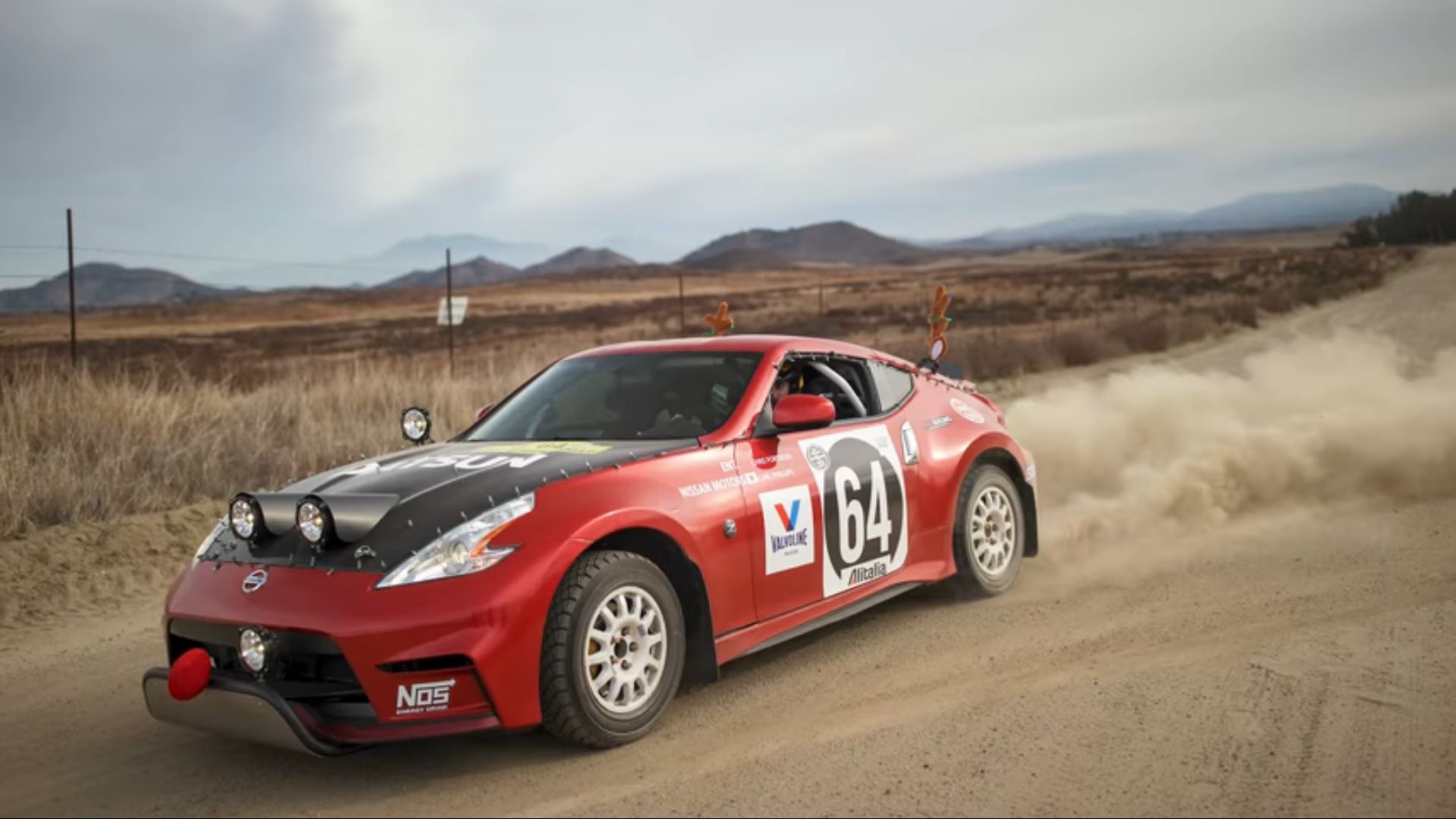 Chris Forsberg’s 370Z Rally Car Tribute: Sideways Gravel Shreds!