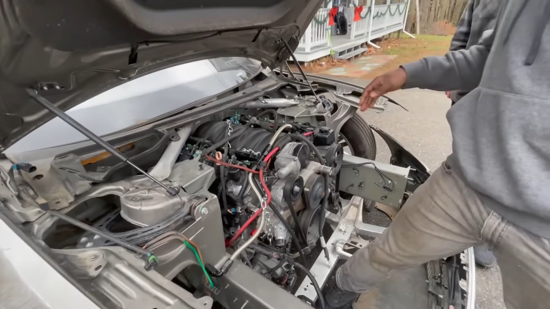 This V-8 Tesla Swap Came Together Quite Nicely