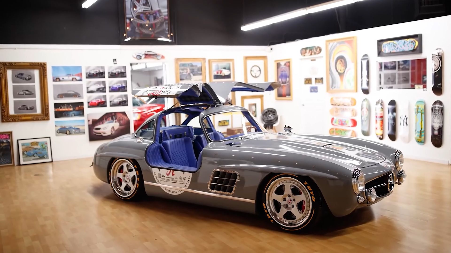 This Mercedes 300SL Has a Supercharged AMG Monster of a Heart