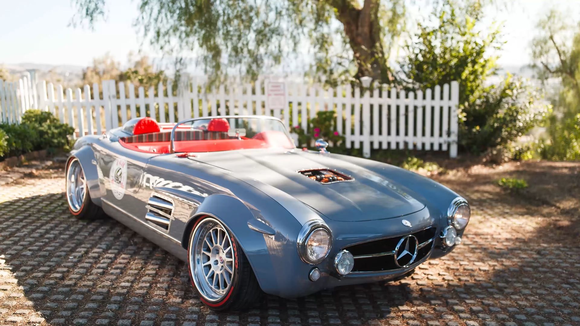 This Mercedes 300SL Has a Supercharged AMG Monster of a Heart