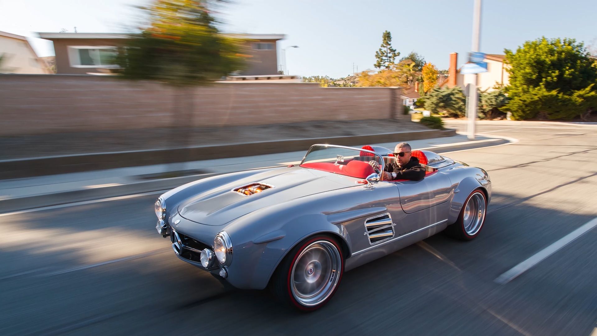 This Mercedes 300SL Has a Supercharged AMG Monster of a Heart
