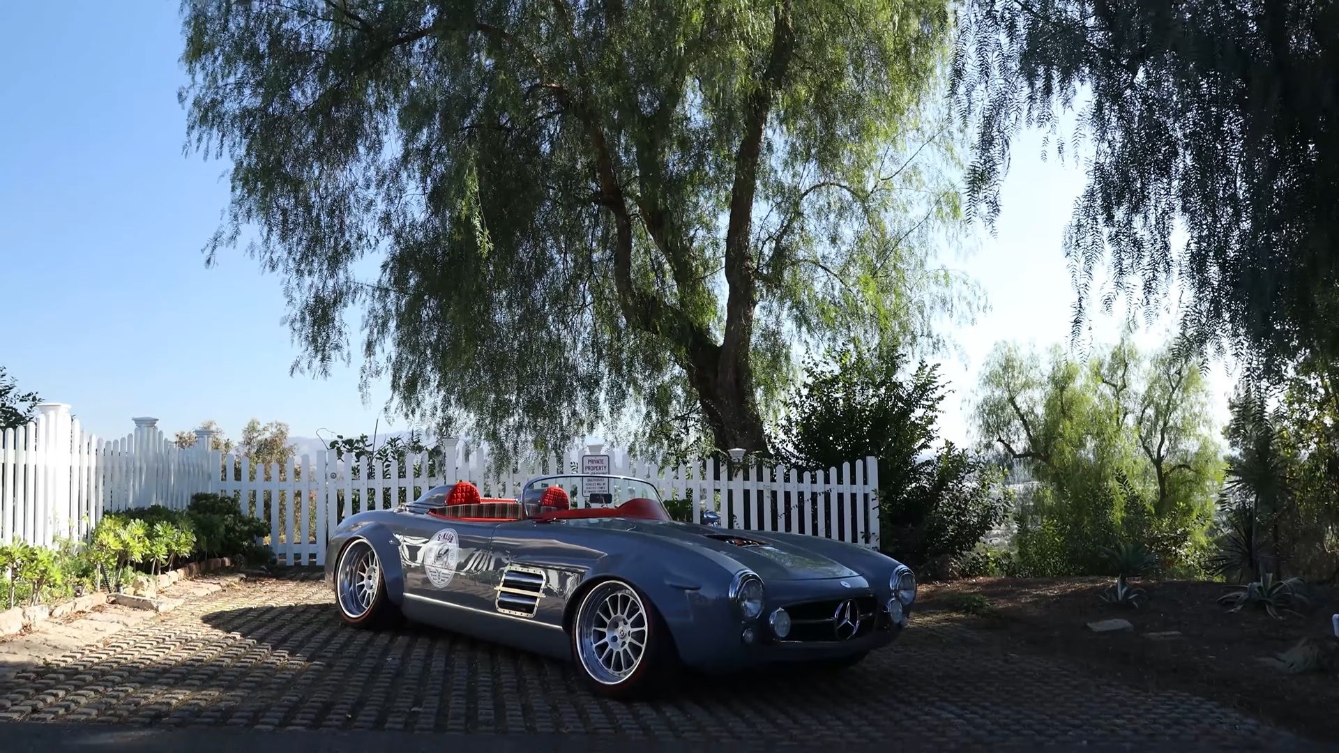This Mercedes 300SL Has a Supercharged AMG Monster of a Heart
