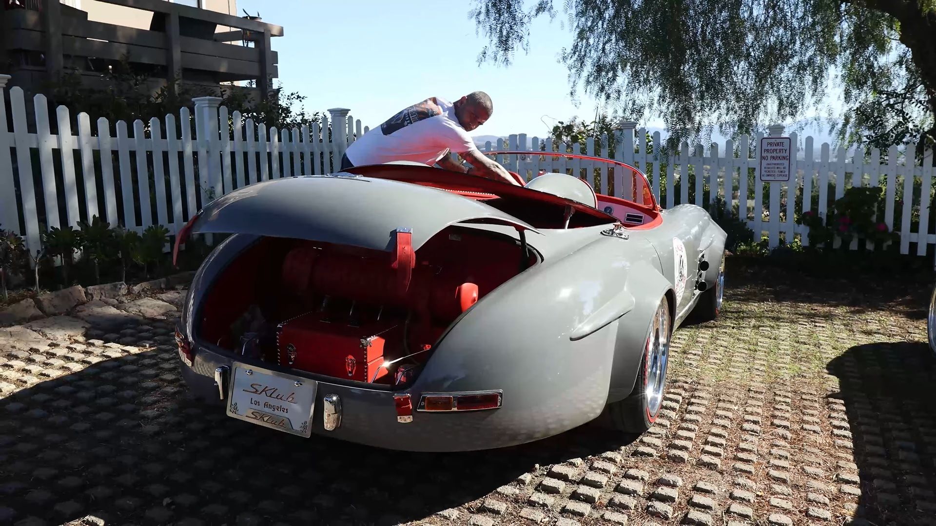 This Mercedes 300SL Has a Supercharged AMG Monster of a Heart