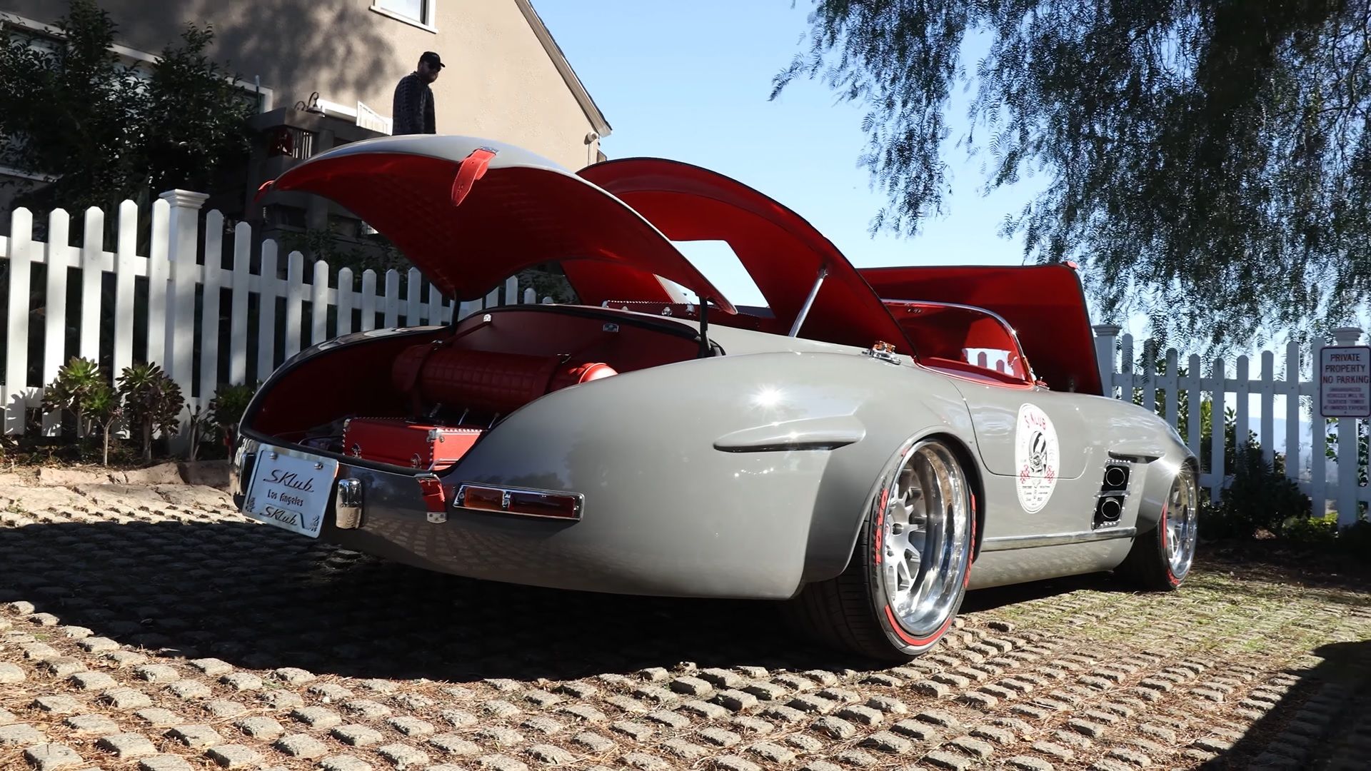 This Mercedes 300SL Has a Supercharged AMG Monster of a Heart
