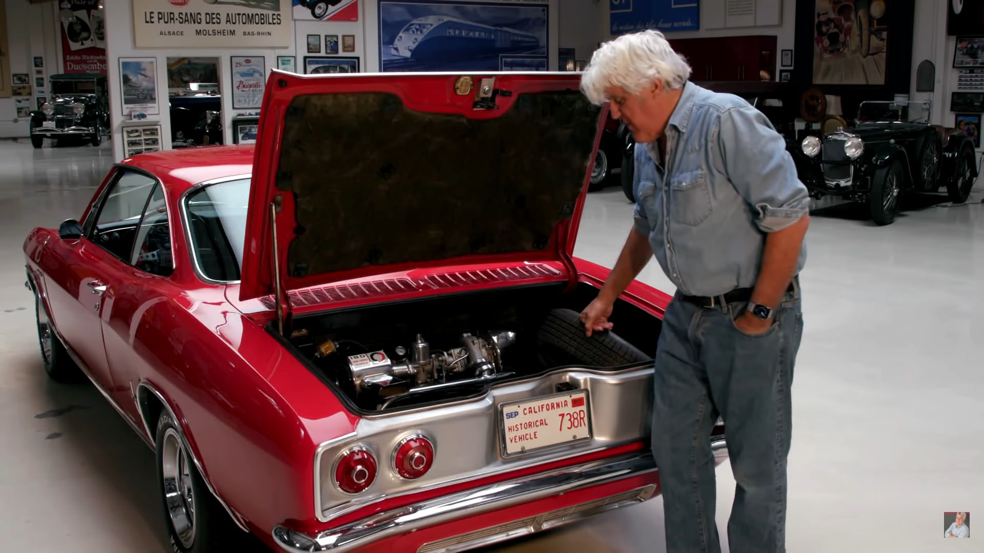 Jay Leno's 1966 Chevy Corvair Corsa Is Actually Gorgeous