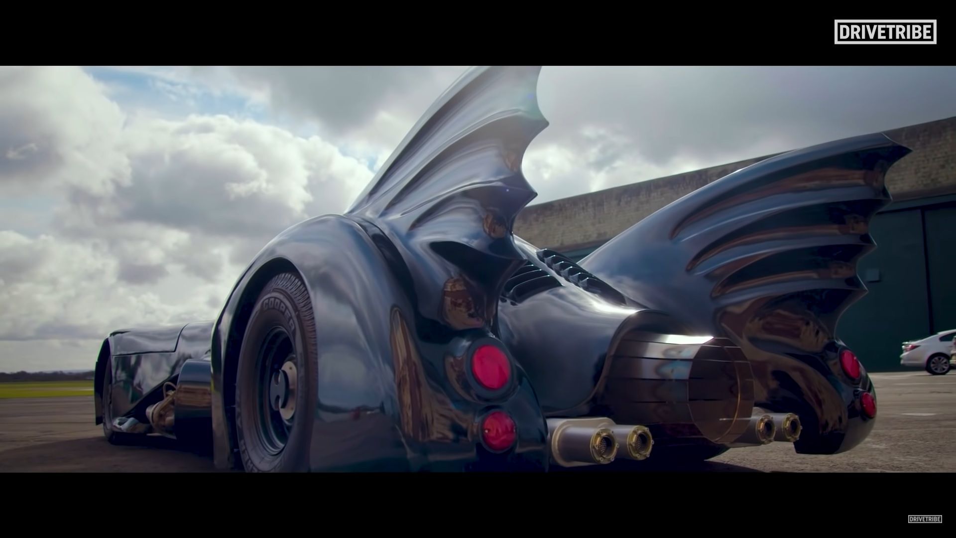 This 90-Foot Replica of Tim Burton's 1989 Batmobile Actually Works
