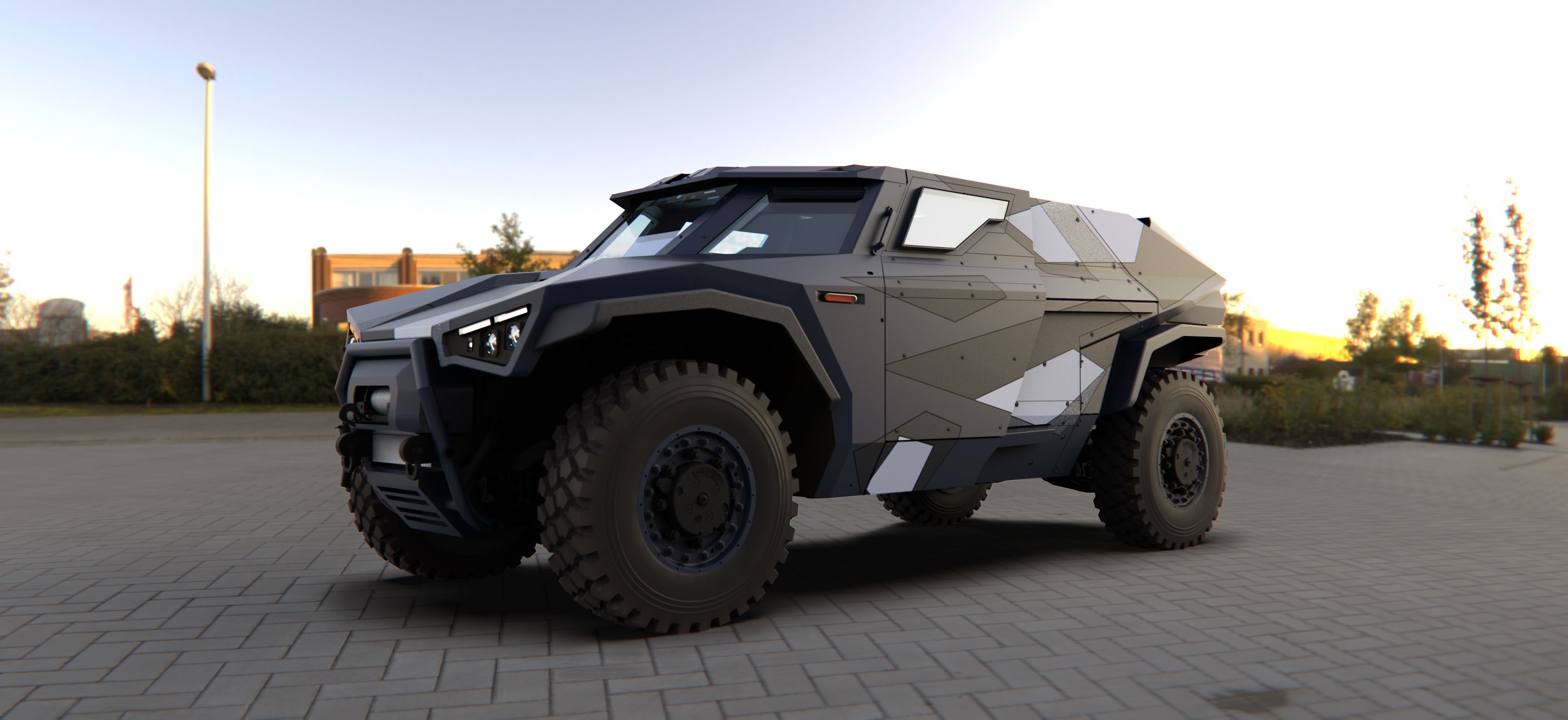 This Armoured Car From France Looks Like an Angered Crab and Moves Like One