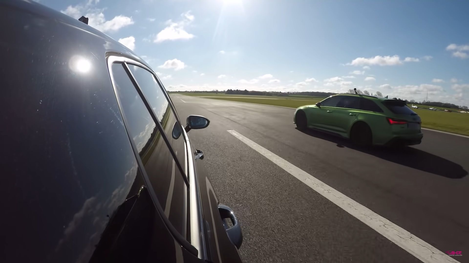 Can The New VW Golf R Beat The Audi RS6 Avant On A Drag Strip