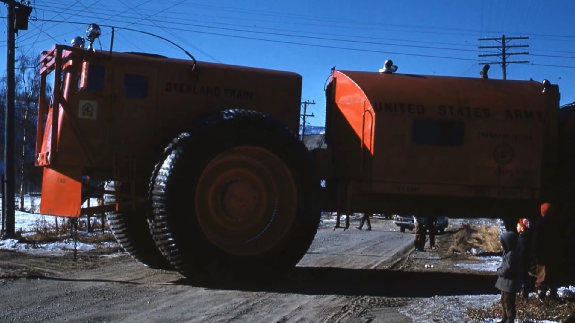 The Story of the Huge U.S. Army Land Trains