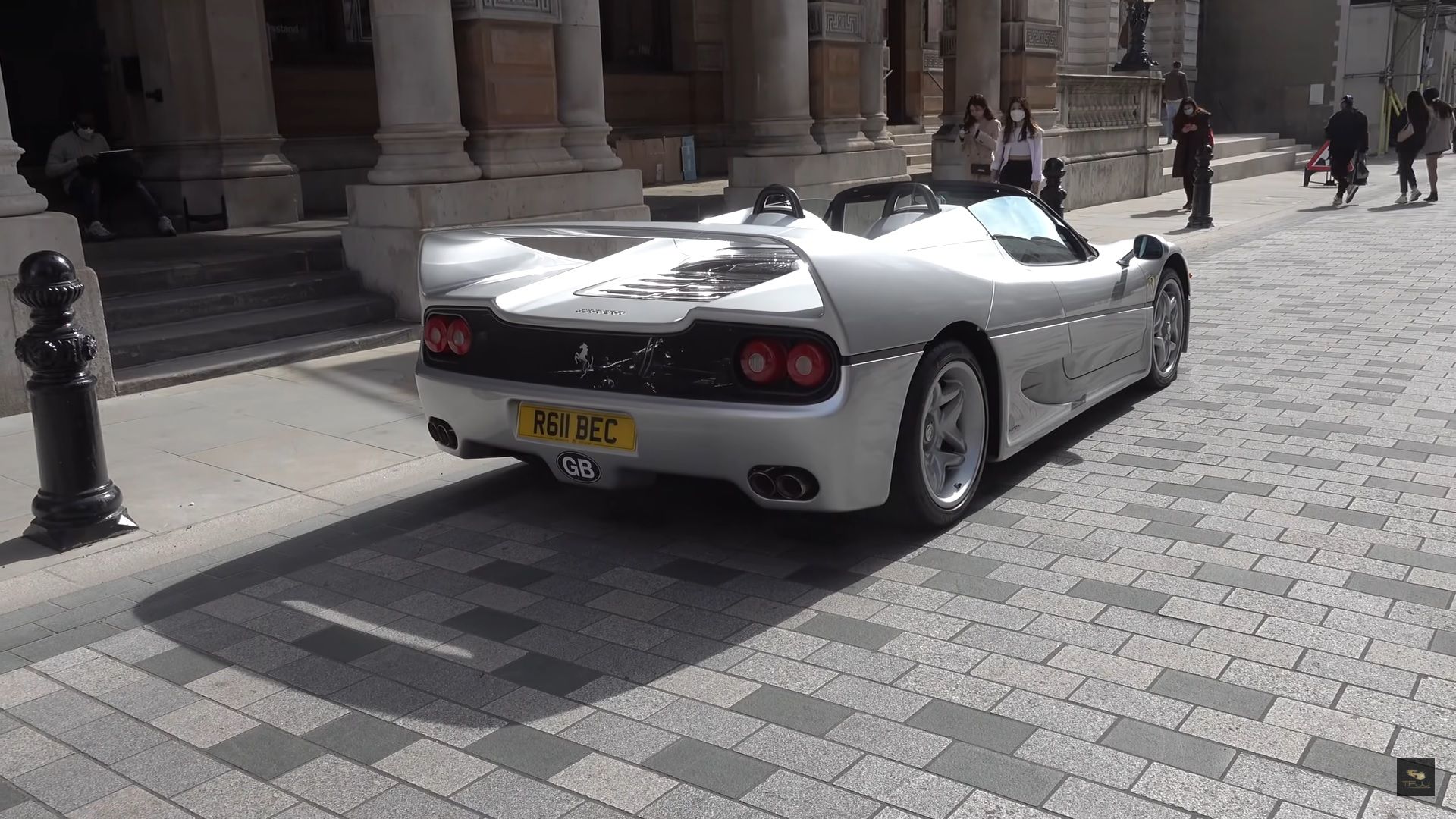 This Straight-Piped Ferrari F50 Sounds Better On The Streets Of London ...