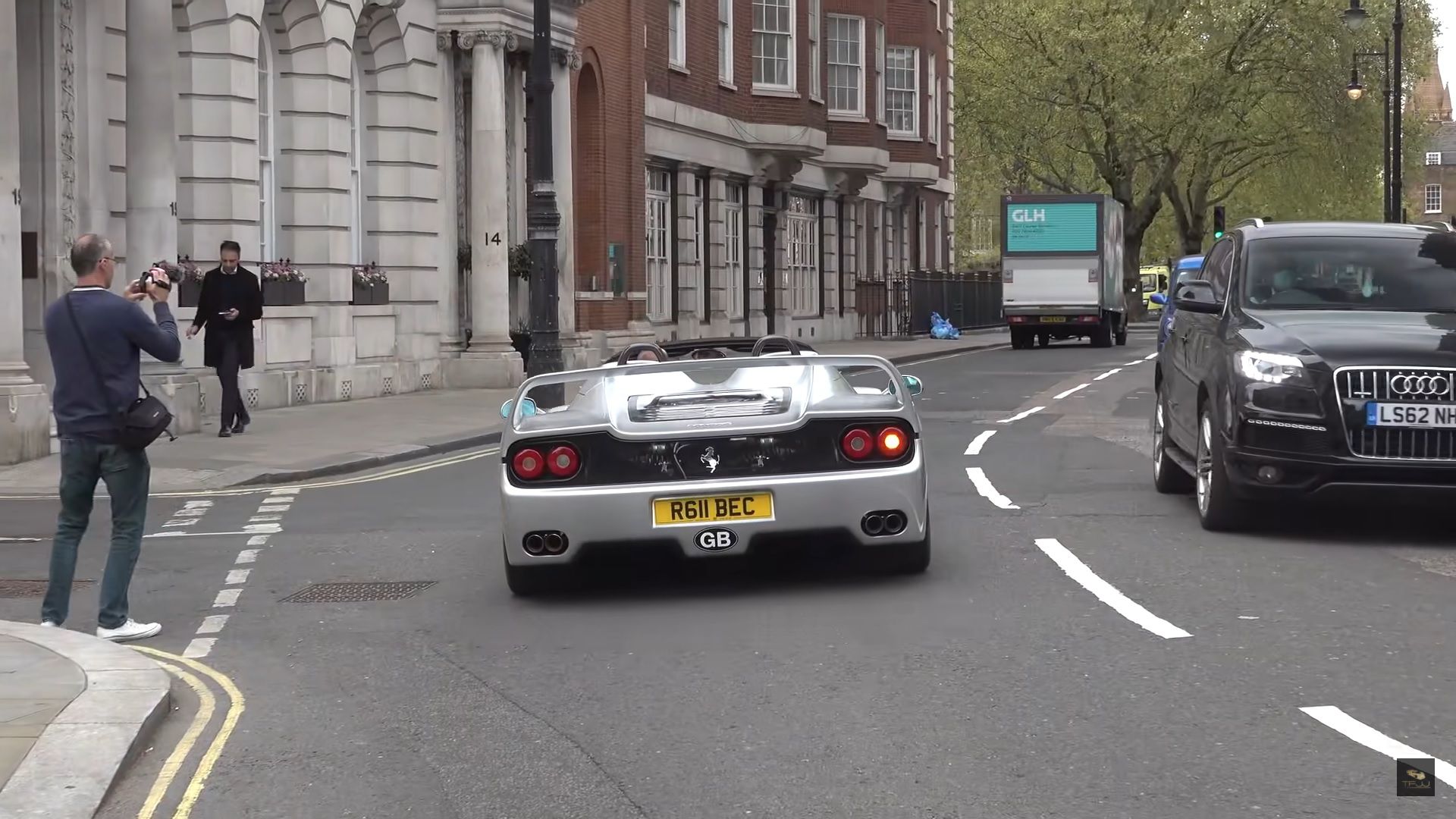 This Straight-Piped Ferrari F50 Sounds Better On The Streets Of London ...