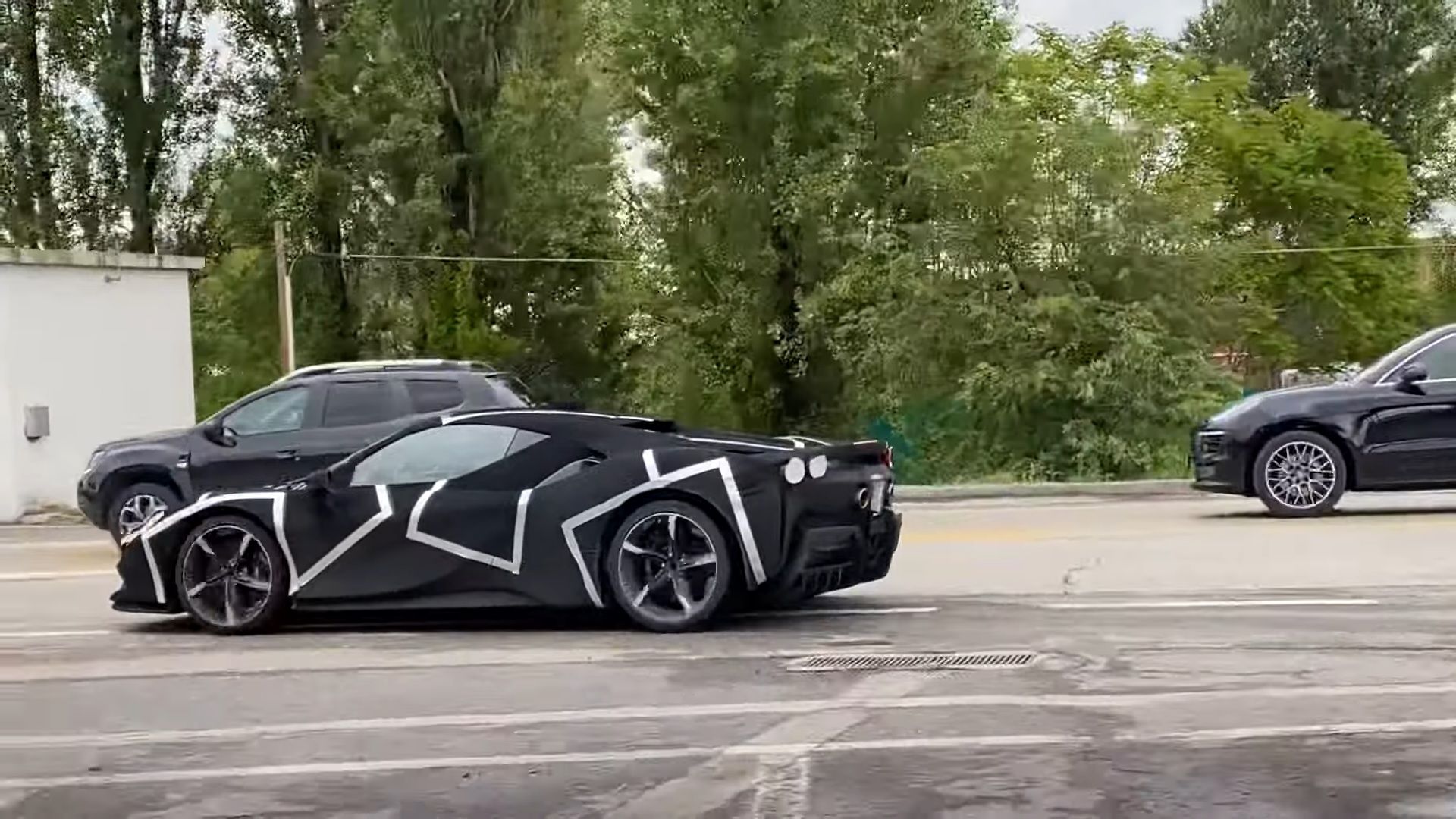 This Weird Test Mule Could Be the Ferrari V-6 Hybrid Nobody is Talking ...