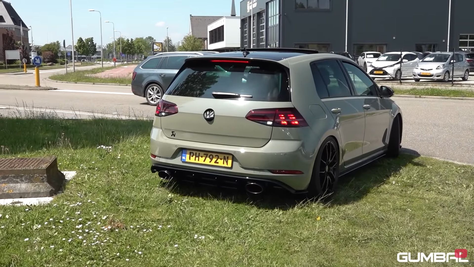 This Audi-RS-Powered VW Golf R Is Pure Performance Gold