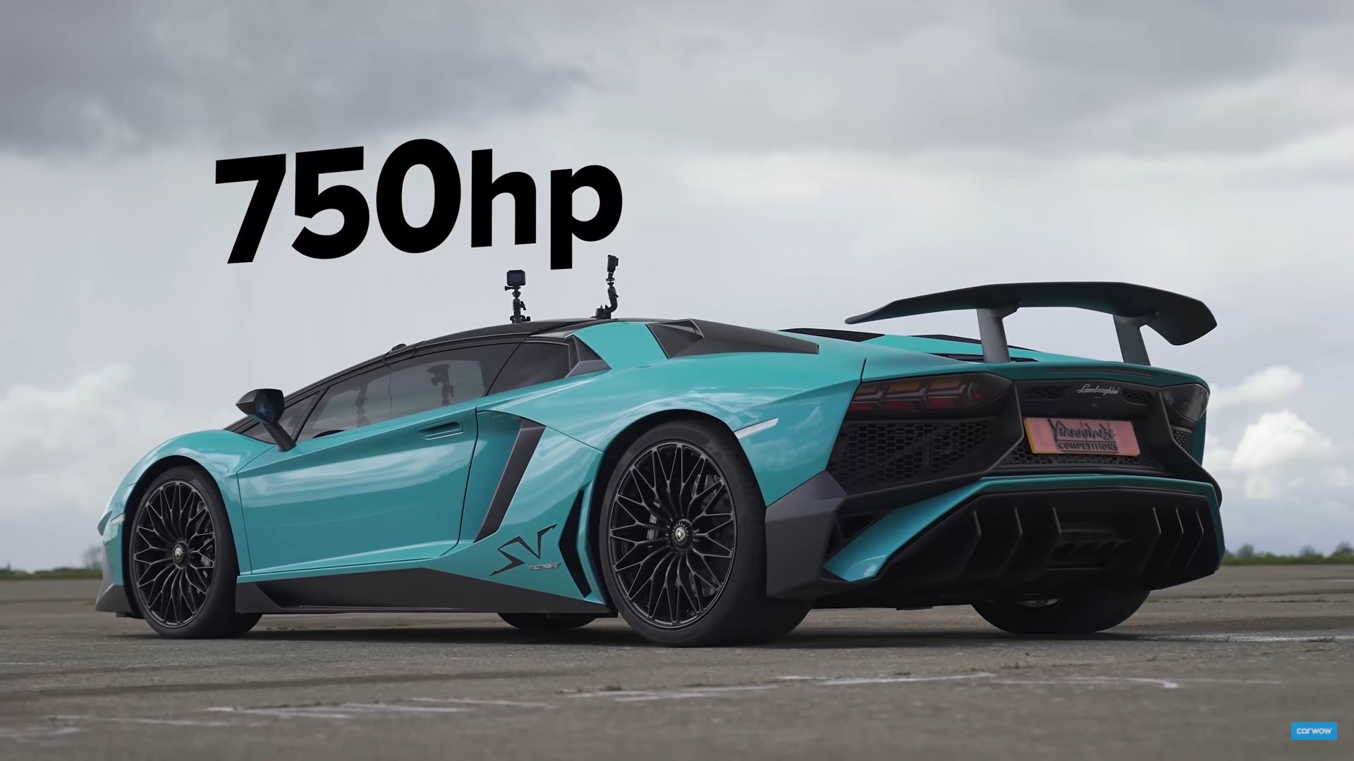 Watch How Some Rallycross Racercars Bully A Lamborghini Aventador SV on ...
