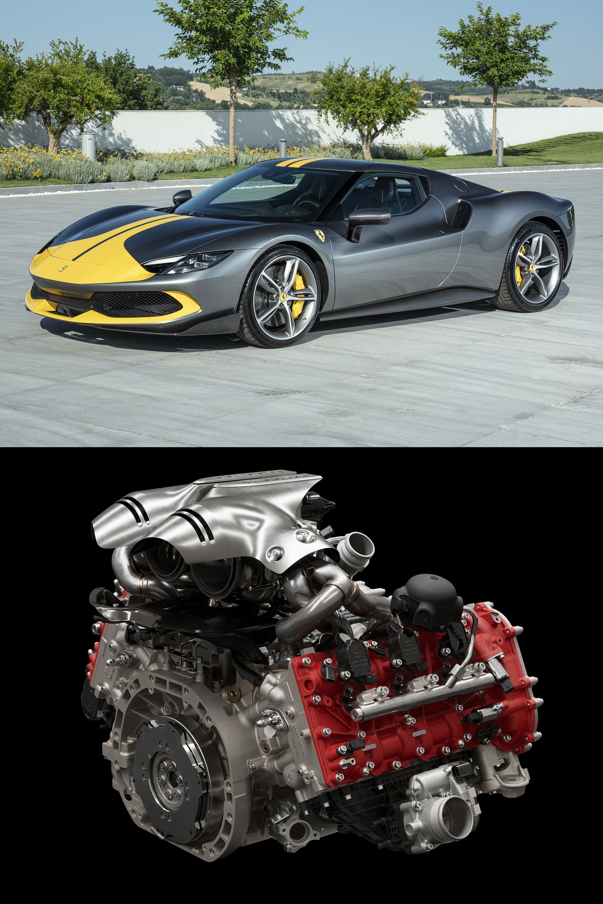 10 Awesome Facts About the Ferrari 296 GTB's Twin-Turbo V-6 Engine