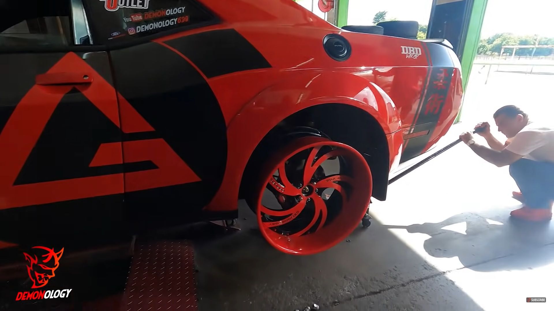 This Dodge Demon Proves Why Big Wheels and Low-Pro Tires Have No Place ...