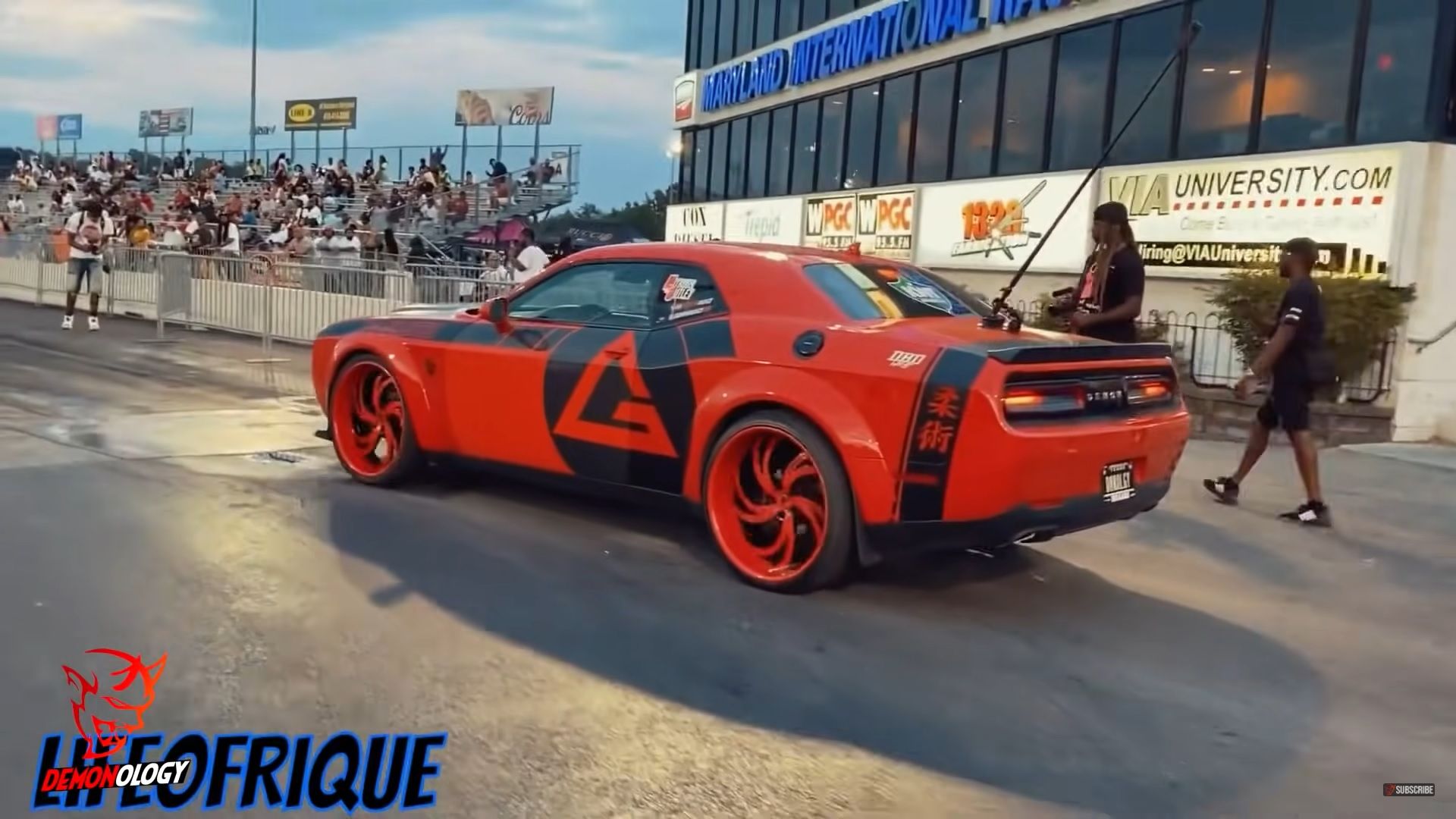 This Dodge Demon Proves Why Big Wheels and Low-Pro Tires Have No Place ...