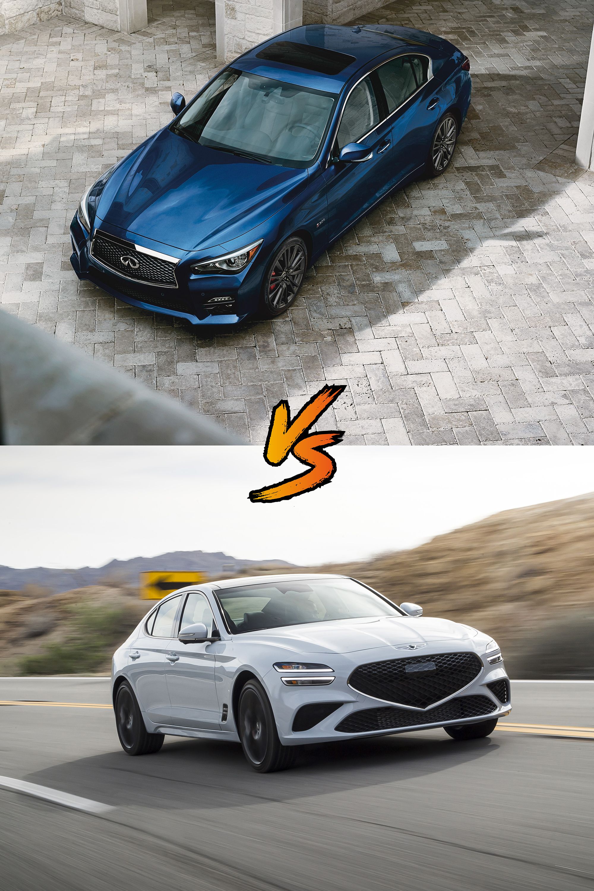 Genesis G70 3.3T vs Infiniti Q50 RedSport - The Drag Race You Never ...