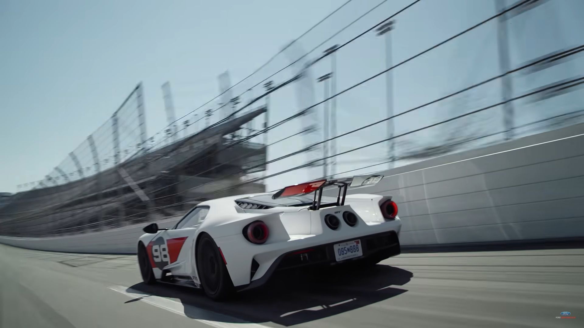Ken Miles' Son Takes the Ford GT 40 Heritage Edition Around Daytona