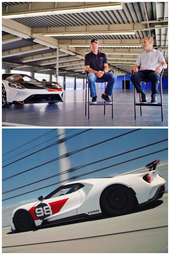 Ken Miles' Son Takes the Ford GT 40 Heritage Edition Around Daytona