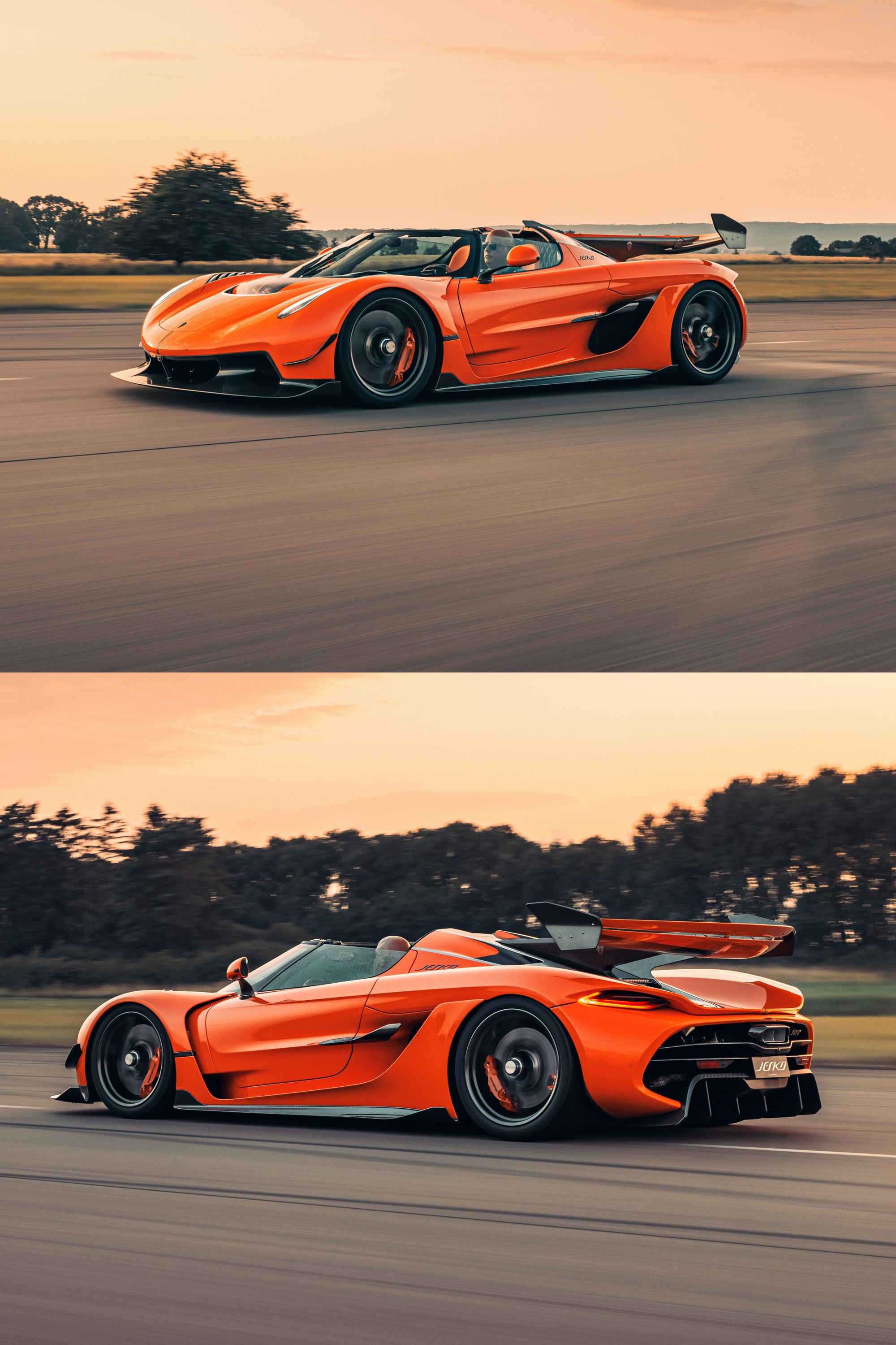 Tang Orange Pearl Is The Right Color For the Koenigsegg Jesko