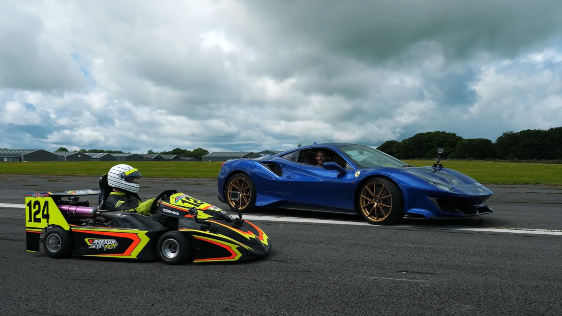 This 85-Horsepower Superkart Almost Put A 710-Horsepower Ferrari 488 ...