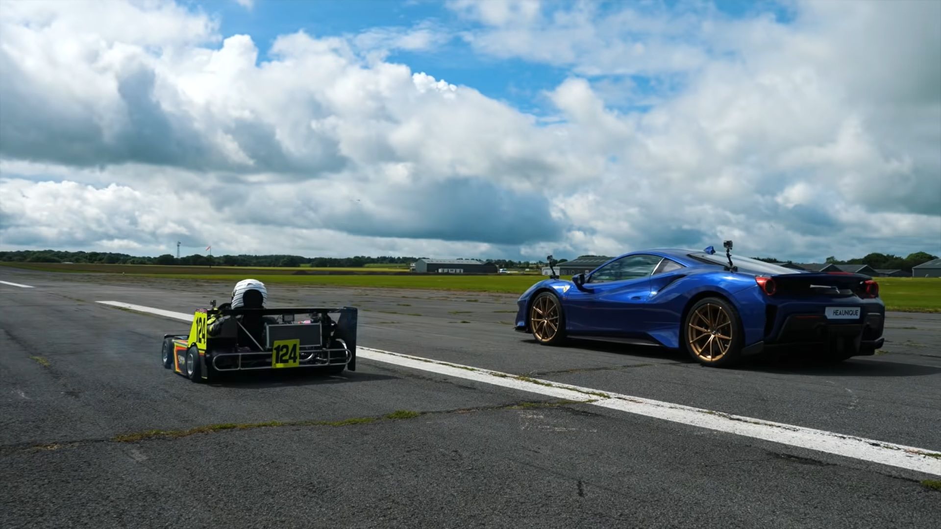 This 85-Horsepower Superkart Almost Put A 710-Horsepower Ferrari 488 ...