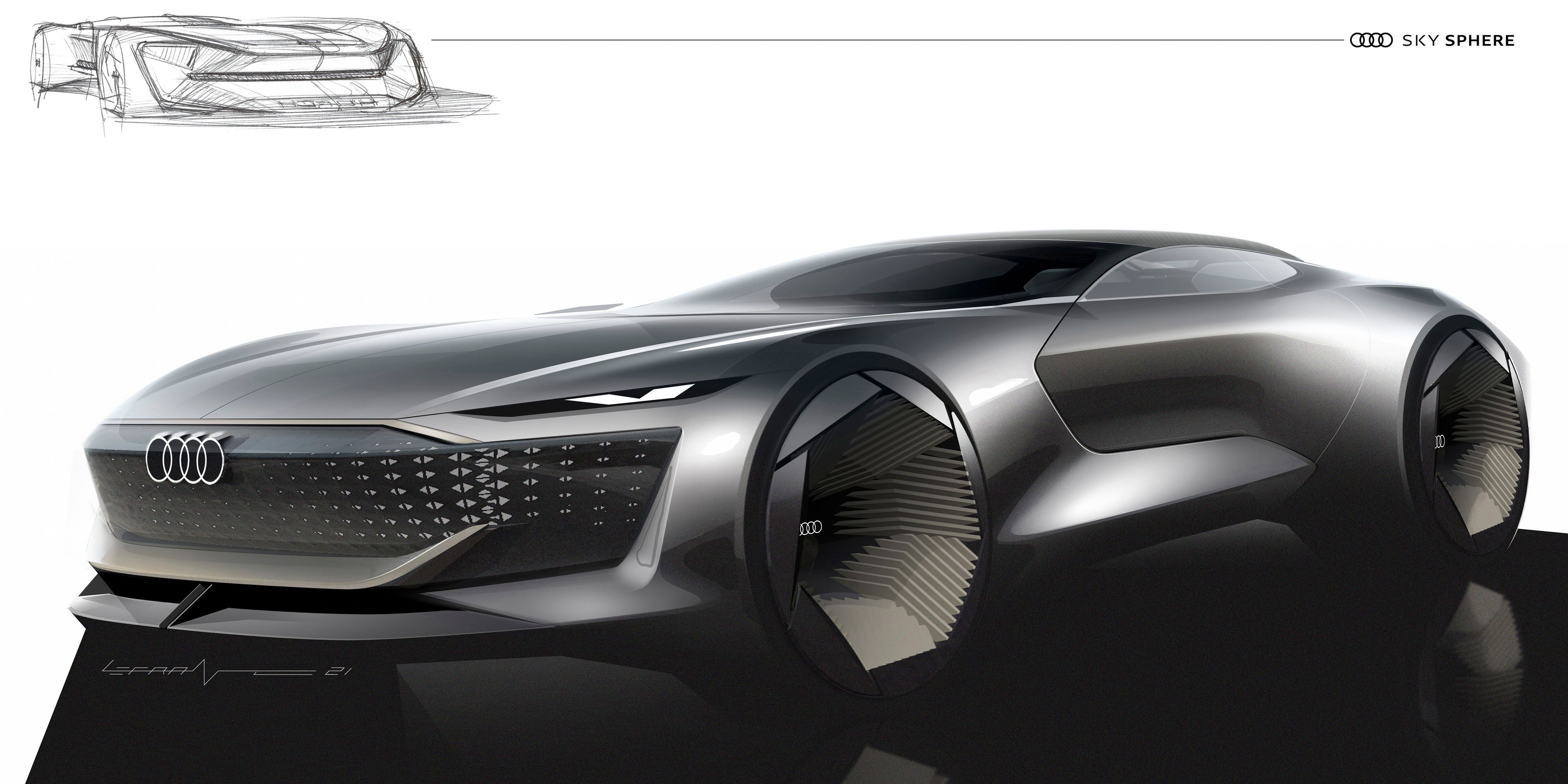 2021 Audi Skysphere Concept - A Transformer That Can Change Shape On ...