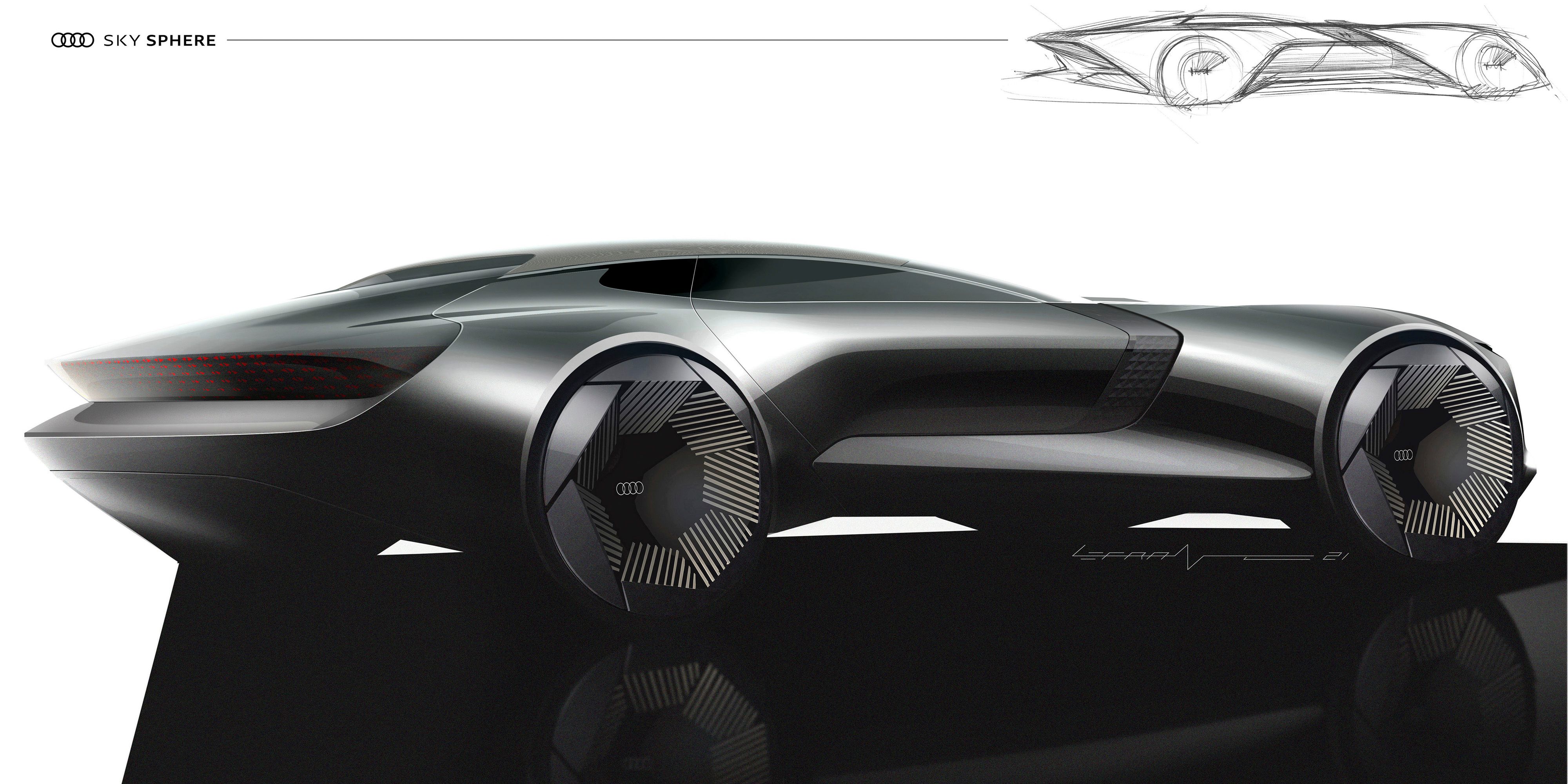 2021 Audi Skysphere Concept - A Transformer That Can Change Shape On ...