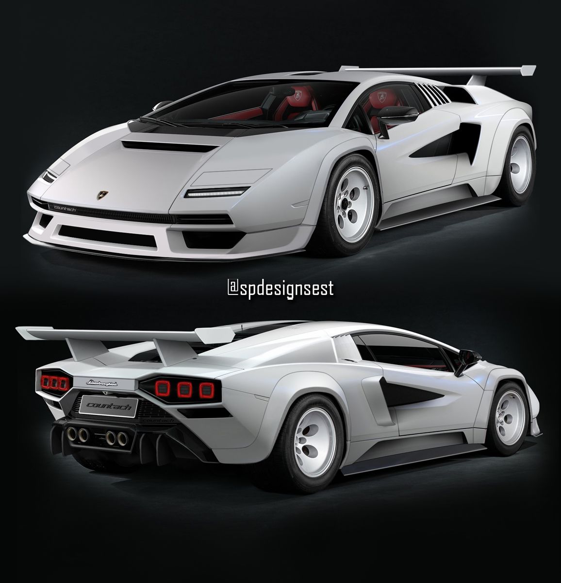 These Renderings Show Us What The New Lamborghini Countach Could Have ...