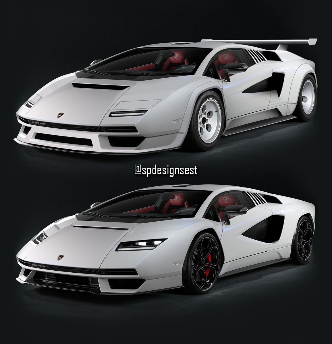 These Renderings Show Us What The New Lamborghini Countach Could Have ...