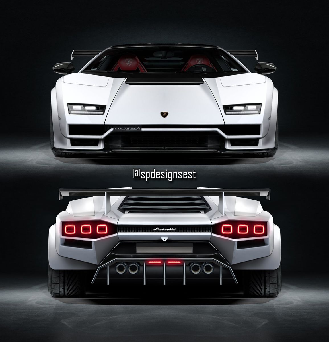 These Renderings Show Us What The New Lamborghini Countach Could Have ...