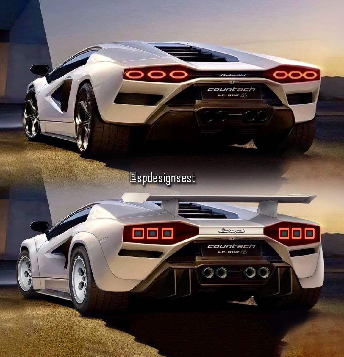 These Renderings Show Us What The New Lamborghini Countach Could Have ...
