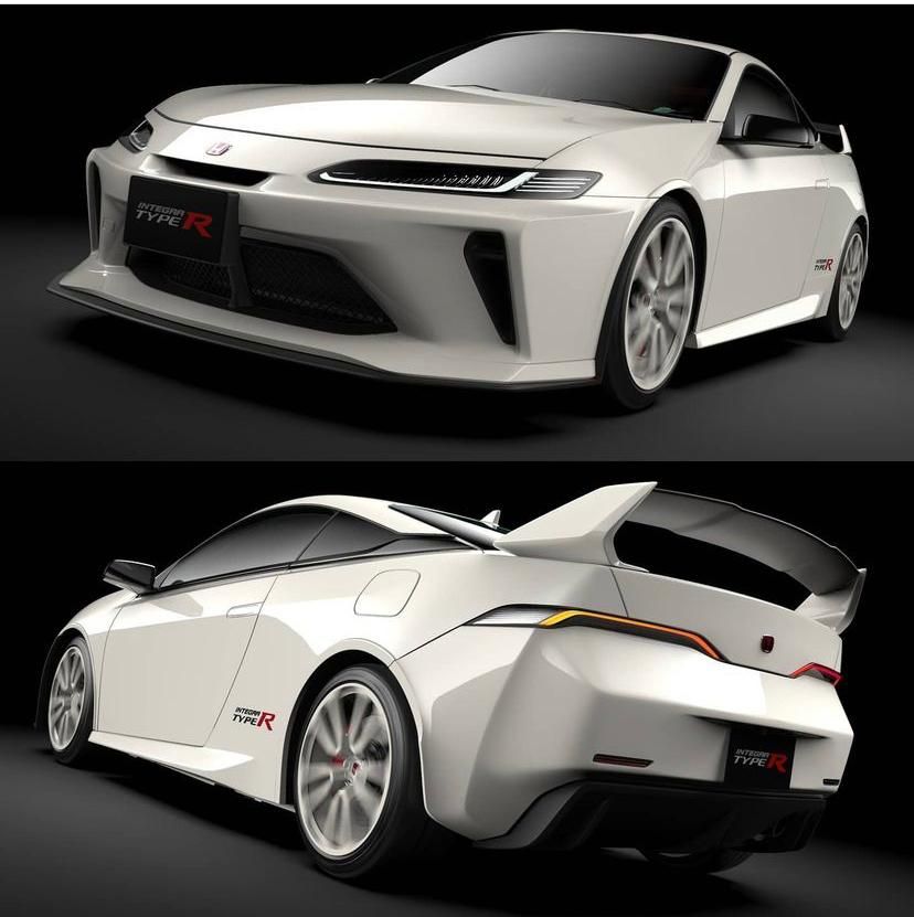 This Honda Integra Type-R Rendering Is Faithful To Both The Past And ...