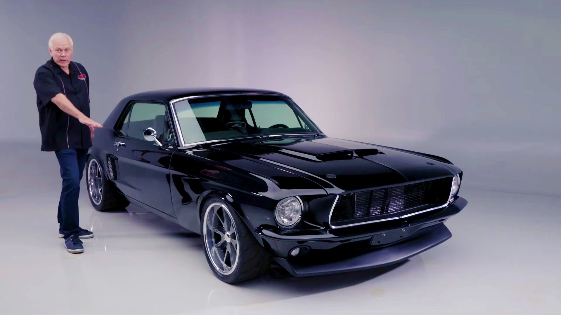 A One of a Kind 1967 Ford Mustang Custom Coupe Cruises Into Barrett Jackson