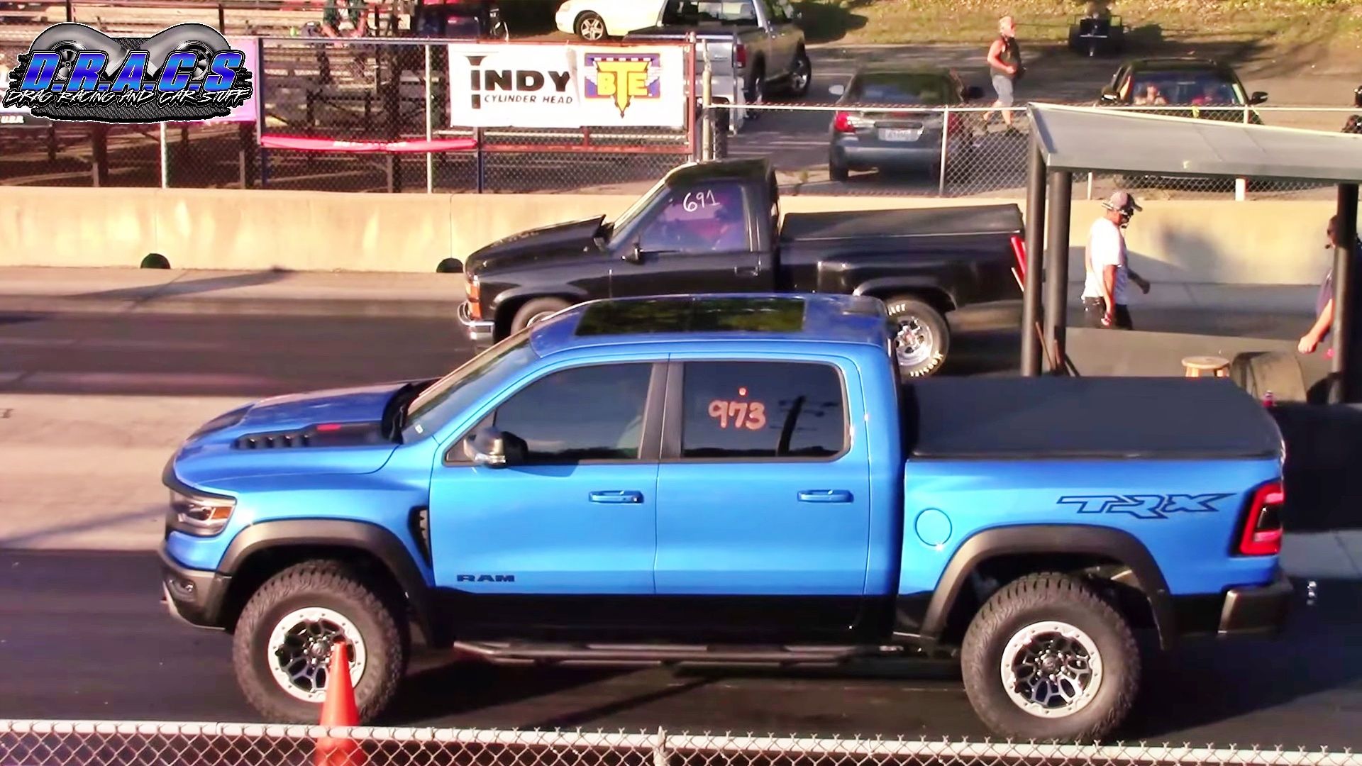 2021 A Ram TRX Just Raced a Challenger and Some Other Unsuspecting Prey