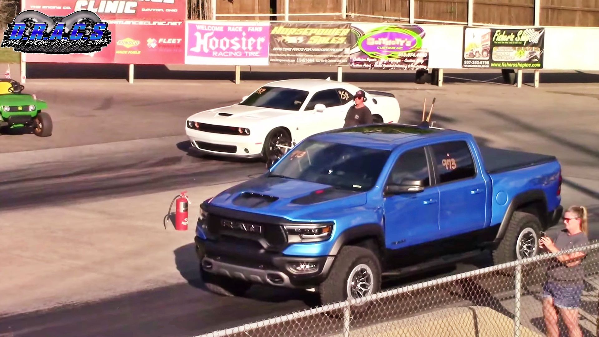 2021 A Ram TRX Just Raced a Challenger and Some Other Unsuspecting Prey