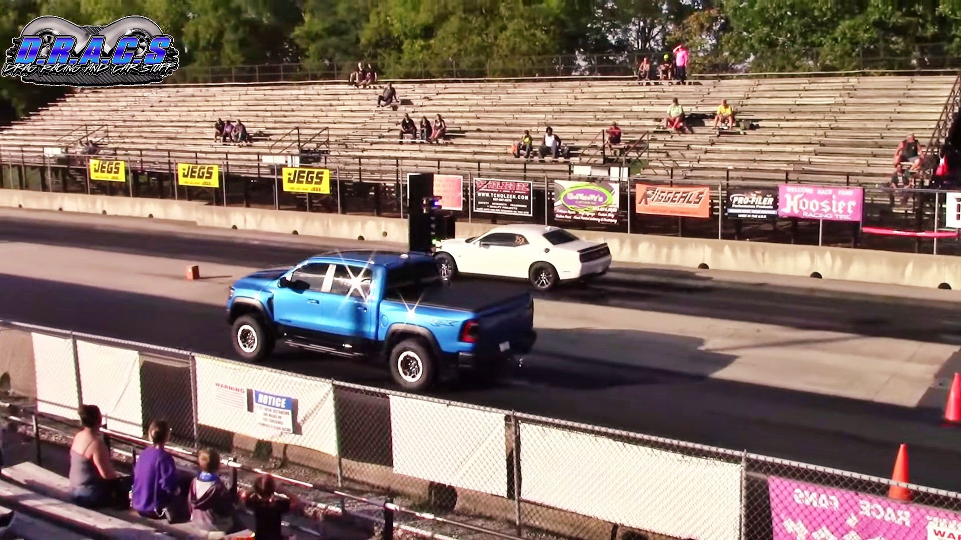 2021 A Ram TRX Just Raced a Challenger and Some Other Unsuspecting Prey