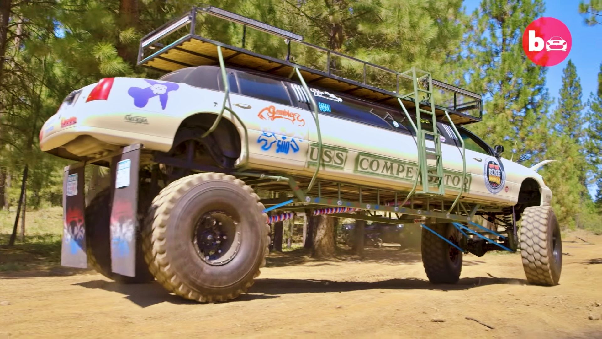 The USS Compensator is a Stretched Monster Limo