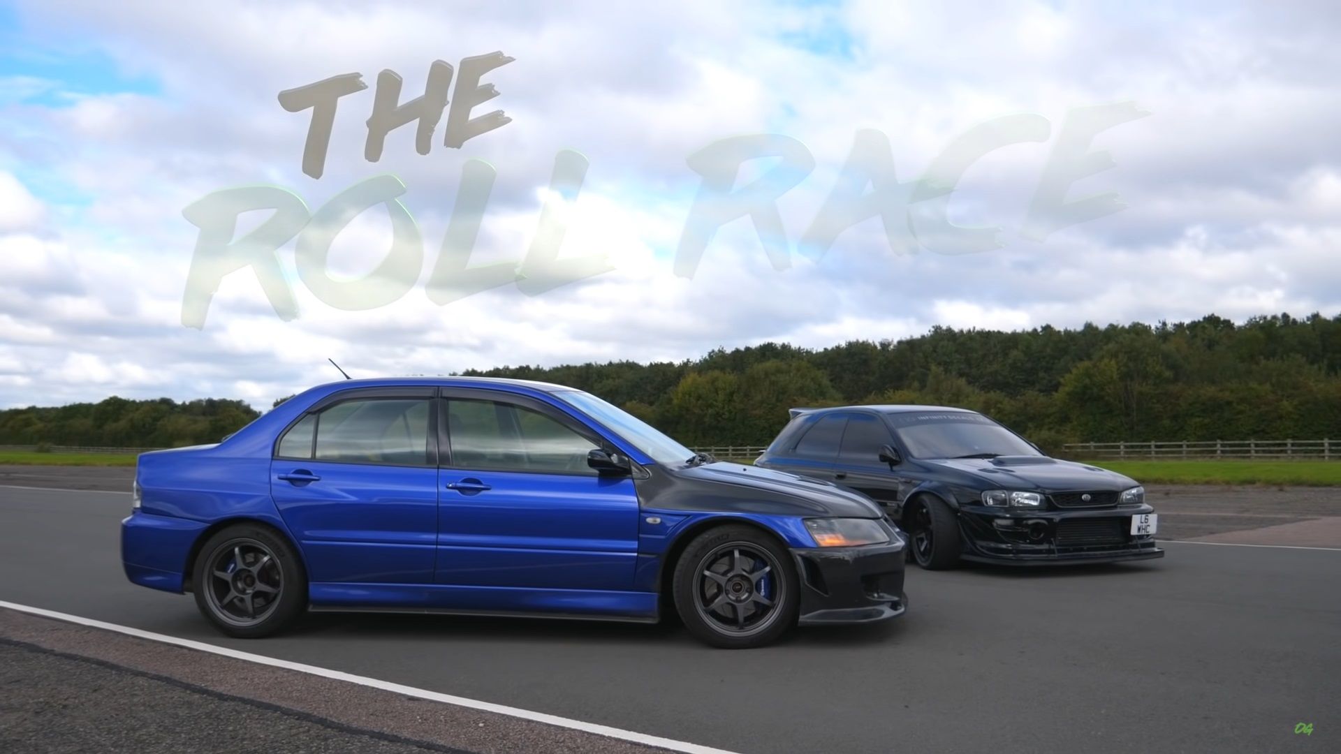JDM Drag Race: 495 HP Mitsubishi Lancer EVO 7 Versus 488 HP Subaru ...