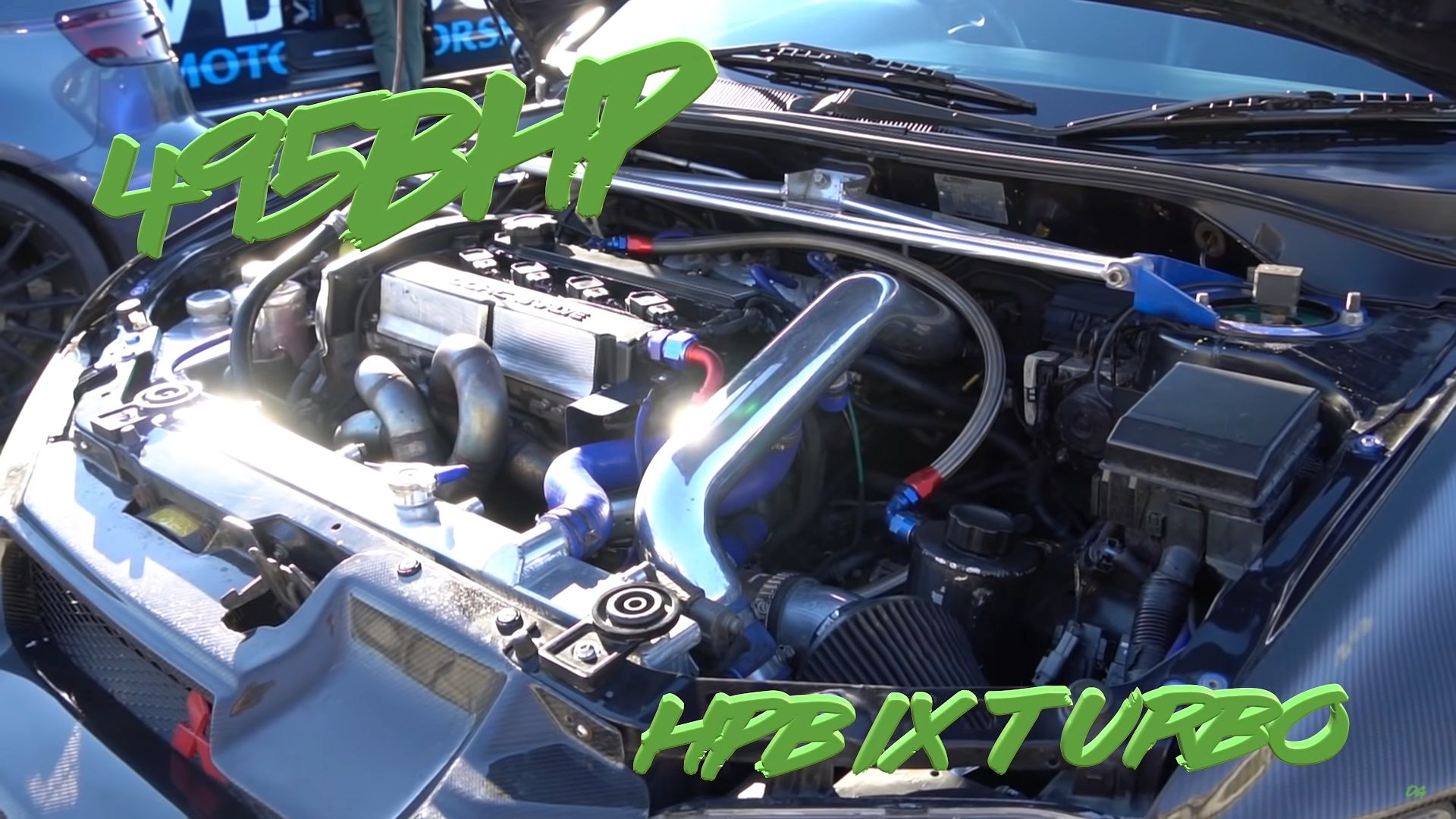 JDM Drag Race: 495 HP Mitsubishi Lancer EVO 7 Versus 488 HP Subaru ...